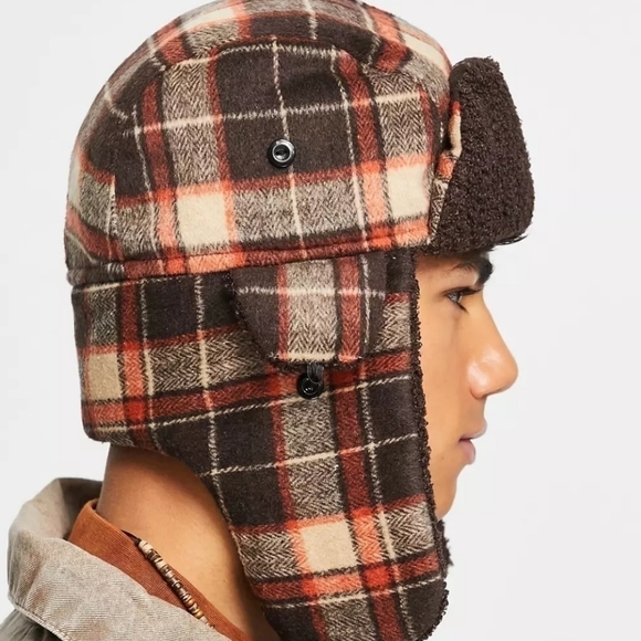 Stetson | Accessories | New Stetson Mens Plaid Sherpa Trapper Winter ...
